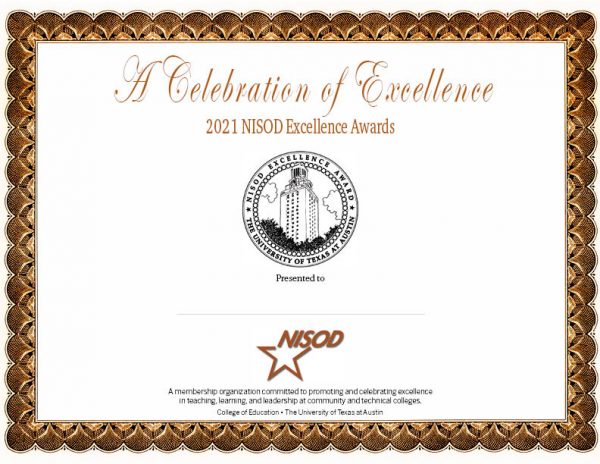Certificate - NISOD